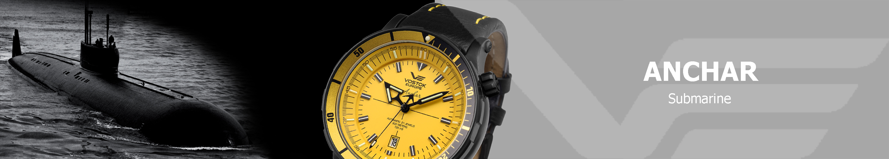 ANCHAR Submarine | Katalog | Vostok Europe CZ